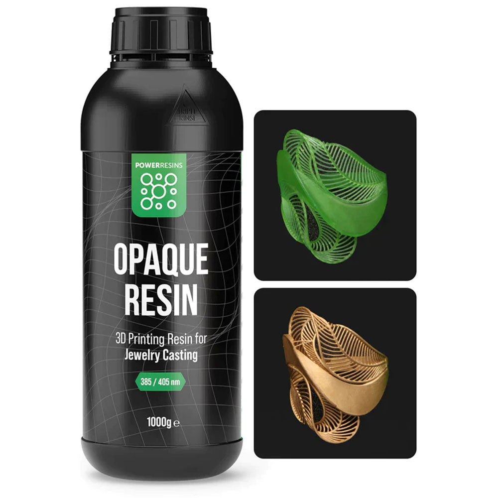 OPAQUE - 3D Printing Castable Resin for Jewelry | PowerResins
