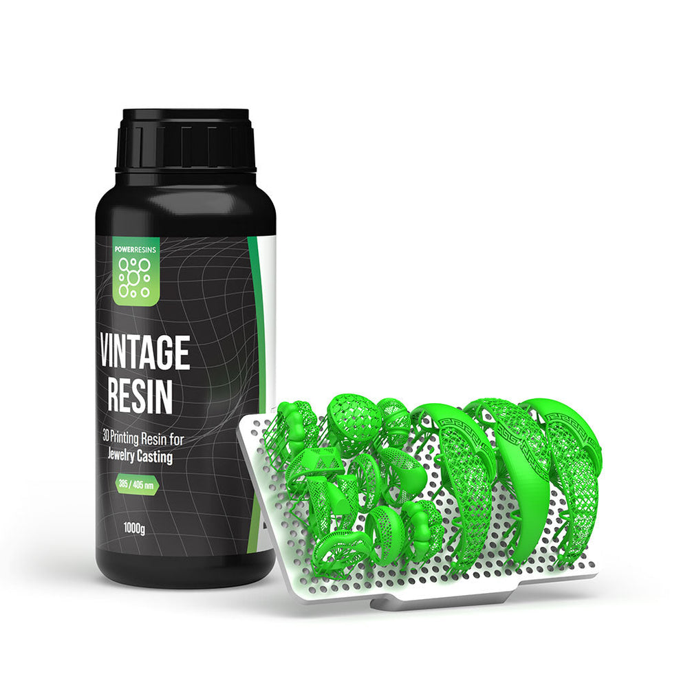 VINTAGE - 3D Printing Castable Resin for Jewelry | PowerResins