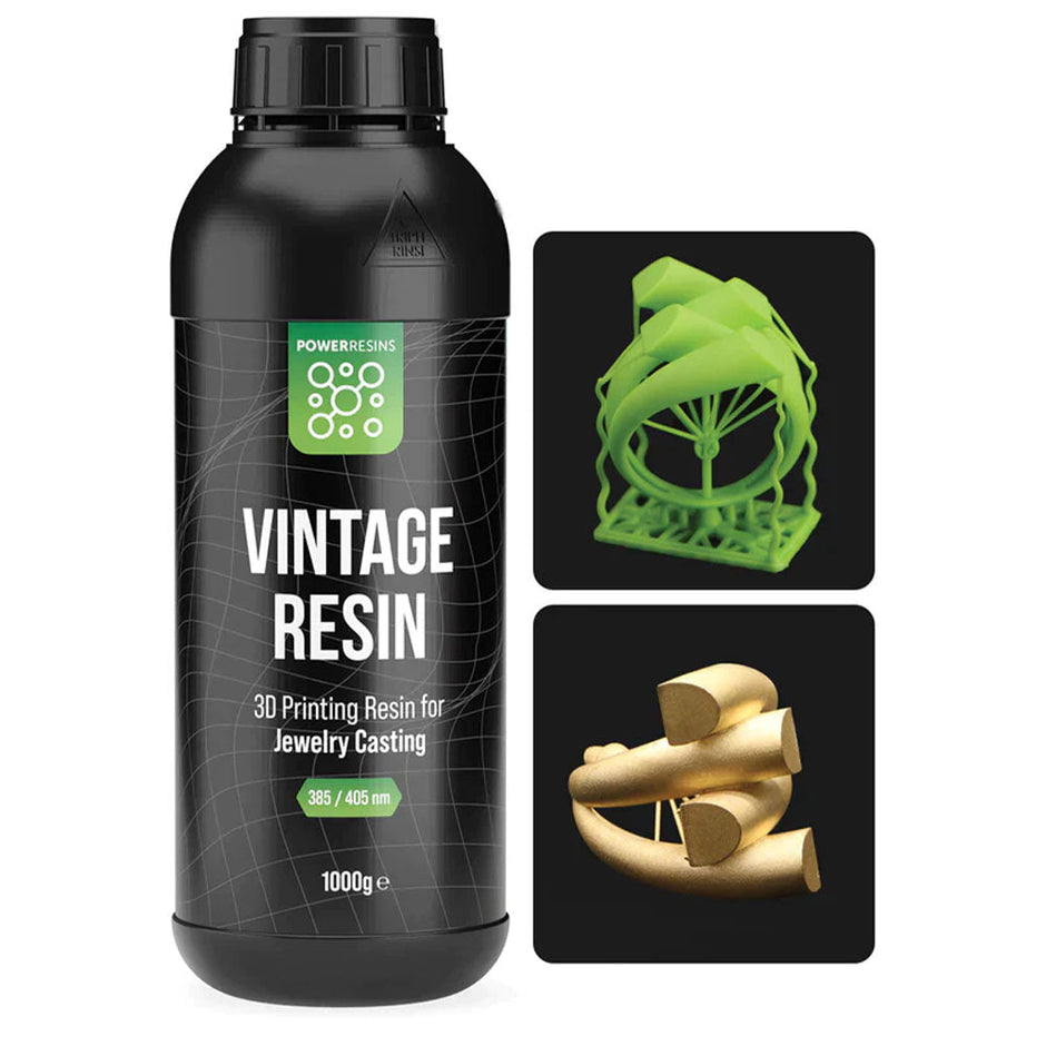 Wax-Based Jewelry Castable 3D Printing Resins | PowerResins