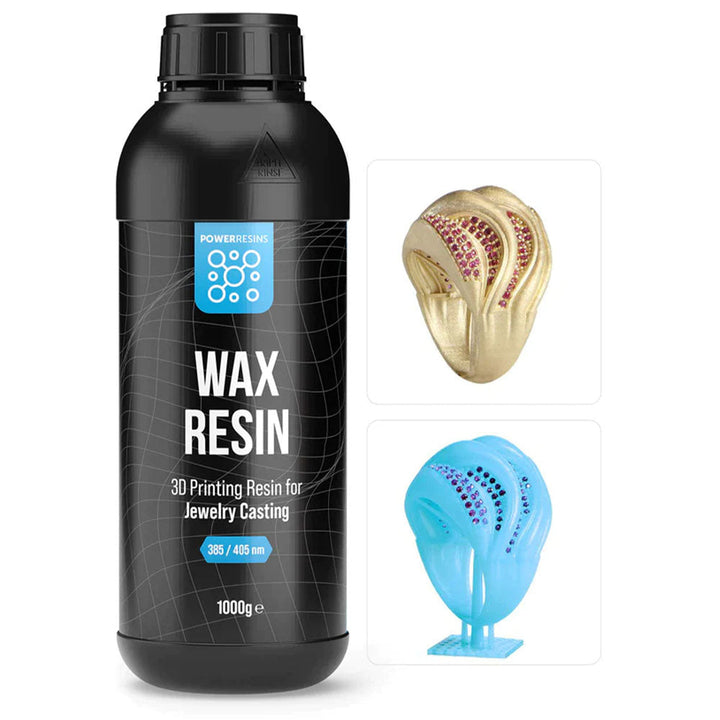 Wax-Based Jewelry Castable 3D Printing Resins | PowerResins