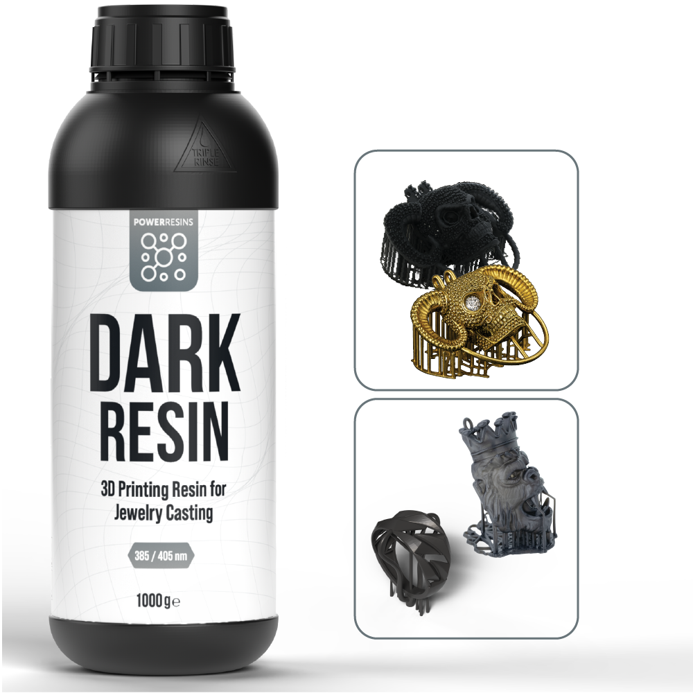 Dark - 3D Printing Castable Resin for Jewelry | PowerResins